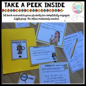 Fractions Escape Room - 3rd Grade - Loving Math