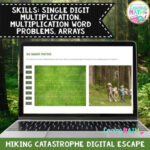 Single Digit Multiplication Digital Escape Room - Loving Math