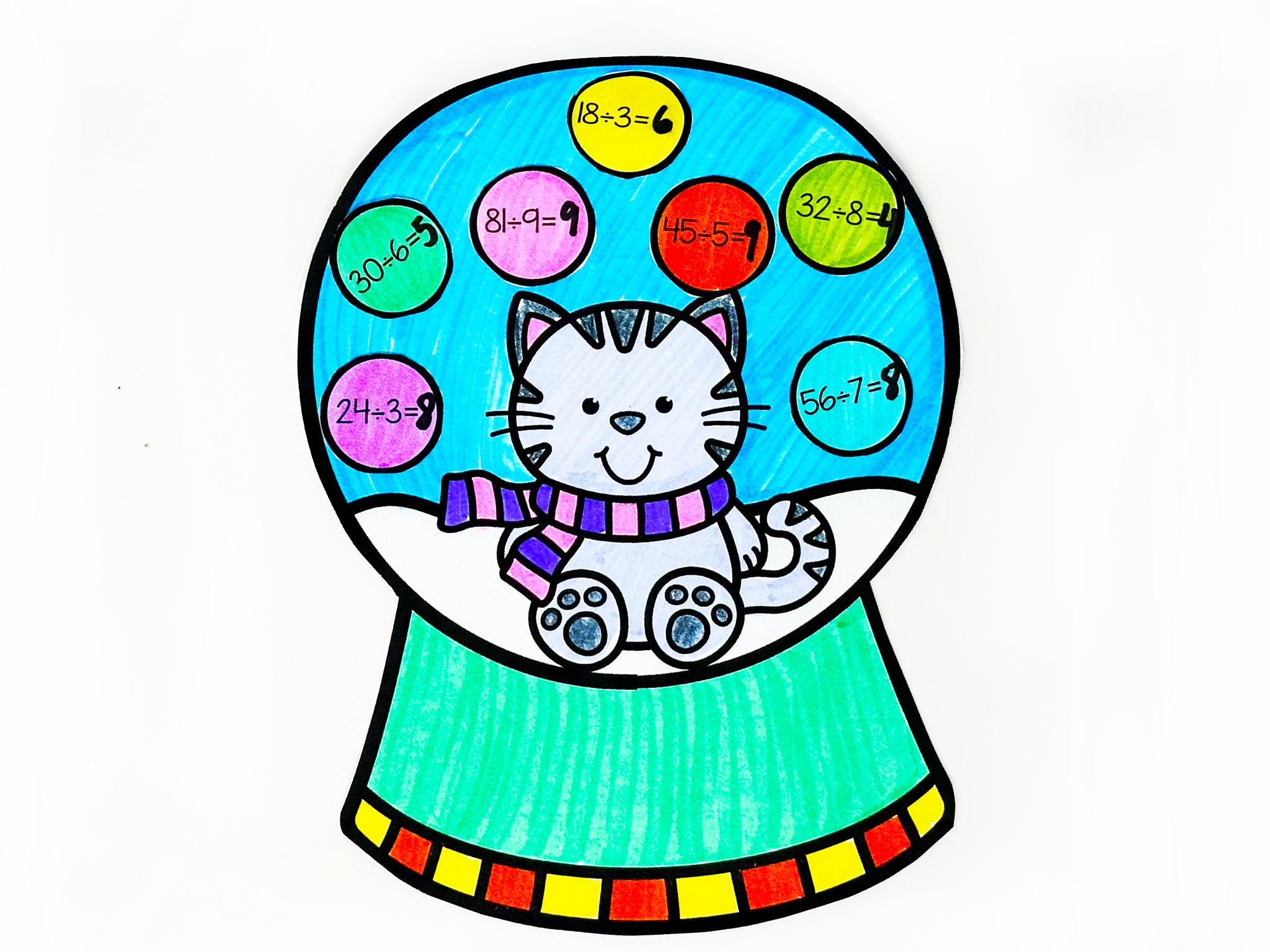 Multiplication and Division Math Craft - Loving Math