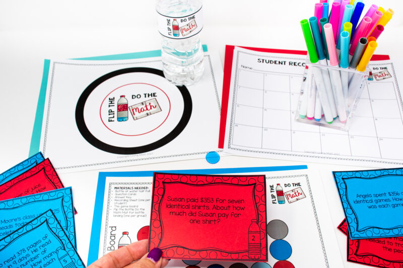 "Flip the Bottle: The Best Test Prep Math Game for 4th and 5th Grade ...