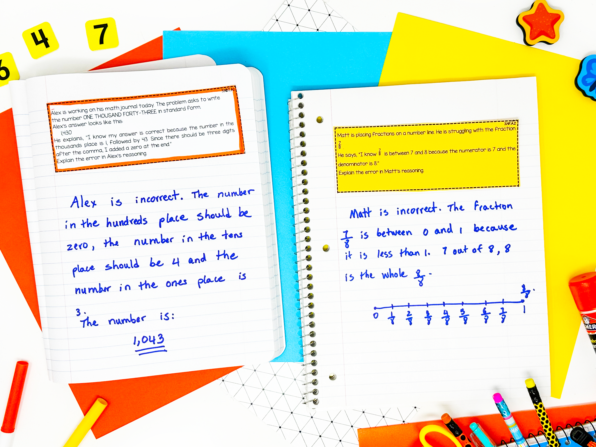 Free Error Analysis Math Prompts - Loving Math